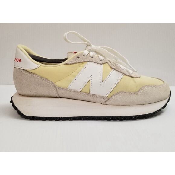 New Balance | Shoes | New Balance Womens 237 Sneaker White And Yellow ...